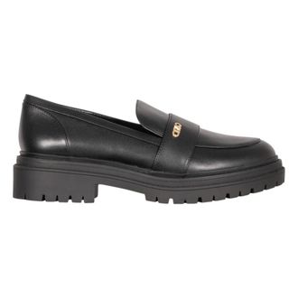 Michael Kors Schwarzer Vachetta Lug Loafer - - Shoes - Damen - Schwarzk - 41 EU