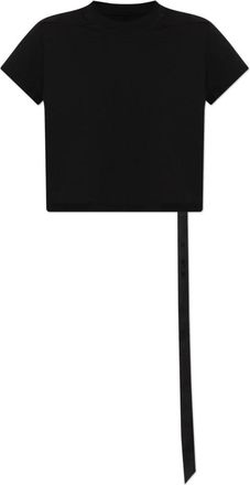 Rick Owens Femme, Tops, Noir, Taille: 42 FR Cropped Small Level T-Shirt