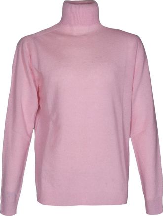 Mauro Grifoni Homme, Pulls, Rose, Taille: XS Pull &agrave; col roul&eacute;