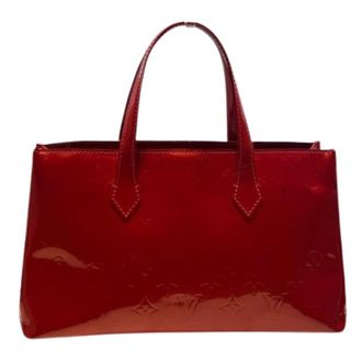 Louis Vuitton Pre-owned Vintage Vernis Handtasche - - Pre-owned - Damen - Rot - ONE SIZE