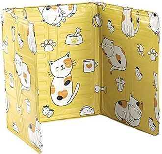 Generic Küchenspritzschutz Faltbarer Spritzschutz Herd Anti-Spritzschutz ÖL-Spritzschutz Spritzwassergeschützte Paneele Home Kitchen Cooking Baffle Kitchen To