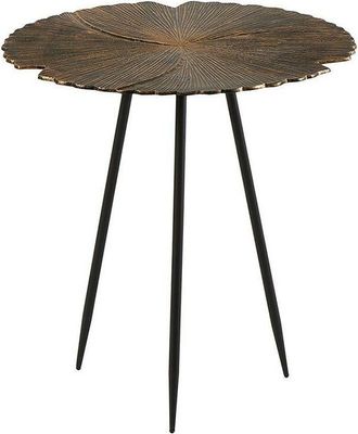 Athezza Athezza - Guéridon Nola fer doré 59x63cm