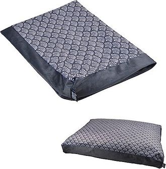 LOVE STORY Kissenbezug, rechteckig, Polyester, Samt, 100 x 70 cm, Mix and Match New Art