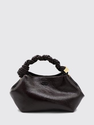Ganni Mini sac Bou avec logo Papillon et anse tress&eacute;e