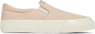 Junya Watanabe Homme, Chaussures, Beige, Taille: 42 EU Suede Slip-On Baskets