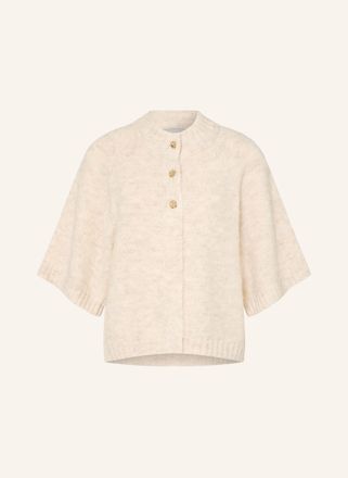 Neo Noir Neo Noir Strickjacke Benuta Mit 3/4-Arm weiss