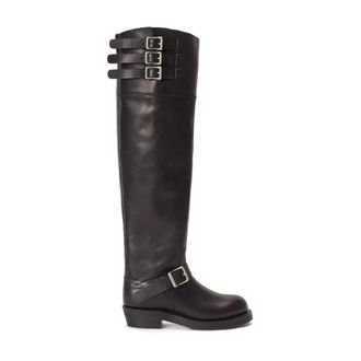 Polo Ralph Lauren Biker Boot - - Shoes - Damen - Schwarzk - 38 EU