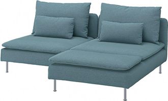 IKEA S&Ouml;DERHAMN 2er-Sofa mit R&eacute;camiere