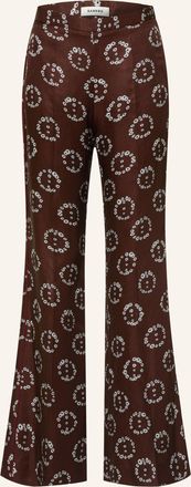 Sandro Sandro Bootcut-Hose braun