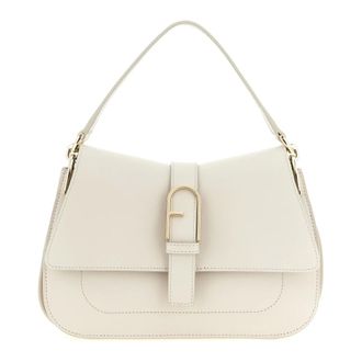 Furla Femme, Sacs, Beige, Taille: ONE Size Flow M Top Handle