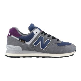 New Balance Homme, Chaussures, Multicolore, Taille: 43 EU Baskets en daim avec semelle en caoutchouc