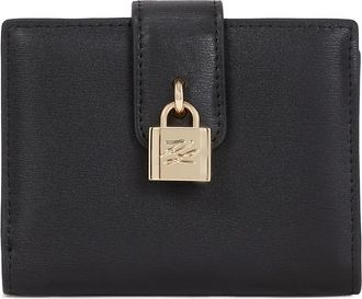 Karl Lagerfeld Portemonnaie - K/AUTOGRAPH MITTELGROSSES PORTEMONNAIE MIT VORHÄNG - Gr. unisize - in Schwarz - für Damen