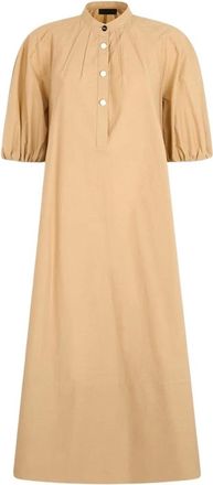 Liu Jo Femme, Robes, Beige, Taille: 36 FR Robes chemises