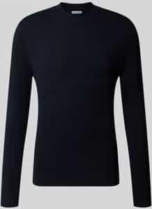 Antony Morato Slim Fit Strickpullover aus Viskose-Mix mit Stehkragen
