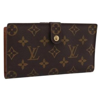 Louis Vuitton Portefeuille long monogramme doccasion - Femme - Pre-owned - Brun - Taille: ONE Size