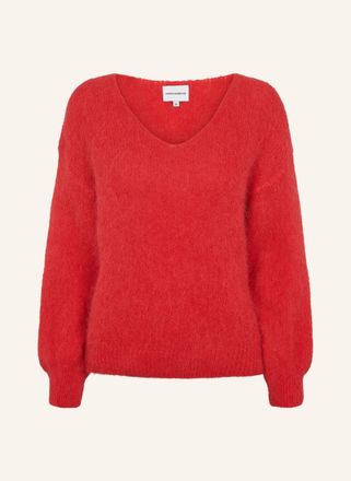 Americandreams Americandreams Ls Alpaca Pullover Milana rot