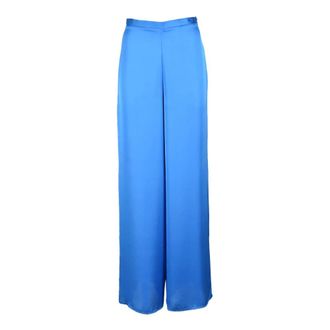 Simona Corsellini Polyester Hose - - Trousers - Damen - Blau - S