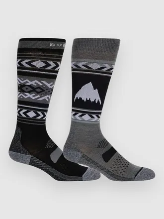 Burton Prfrmnc Lw 2Pk Chaussettes techniques &agrave; motifs