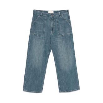 Jeanerica Homme, Jeans, Bleu, Taille: W34 Pantalon en denim bleu impérial