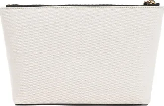 Givenchy Canvas with Bow Detail Pouch - Beige