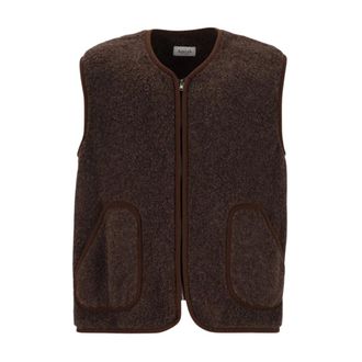 Amish Gilet Yellowstone - Homme - Vestes - Brun - Taille: L