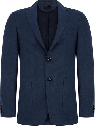 Ermenegildo Zegna Homme, Vestes, Bleu, Taille: 2XL Vestes