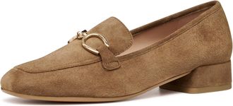 Geox Damen D DHYALMA Loafer, Brown, 38.5 EU