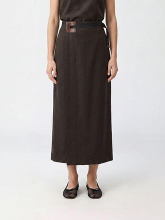 Paloma Wool Midi-Wickelrock aus Wollmischung mit hoher Taille