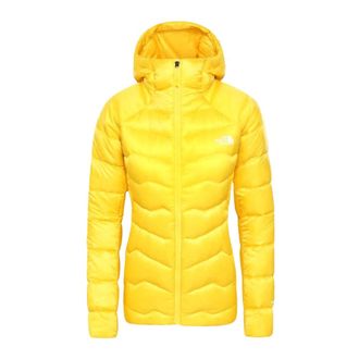 The North Face Impendor Down Hybrid Sweat &agrave; capuche - Femme - Sport - Jaune - Taille: 36 FR