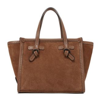 Gianni Chiarini Marcella Wildleder-Ledertasche - - Bags - Damen - Braun - ONE SIZE