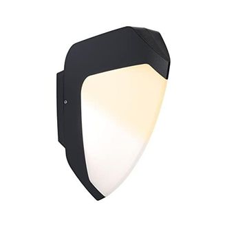 Paulmann 94516 lum. extérieur LED Applique Ikosea Résistants à leau de mer IP44 détecteur de crépuscule/mouvement Blanc chaud Outdoor 3000K