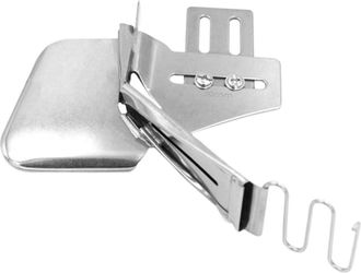 Cabilock Sewing Machine Binder Edelstahl Flachnaht bindevorrichtung Langlebig f&uuml;r Leichte Stoffe Professionelles N&auml;hmaschinenzubeh&ouml;r f&uuml;r Rand Kantenfaltung