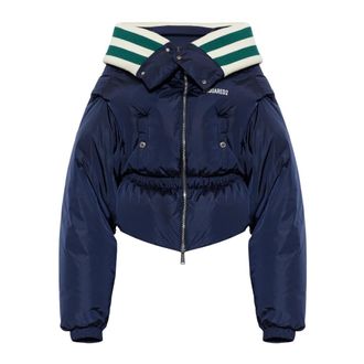 Dsquared2 Doudoune avec logo - Femme - Vestes - Bleu - Taille: 40 FR