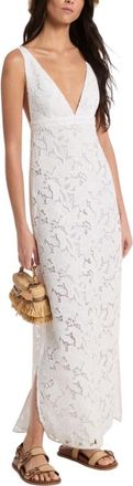 Michael Kors Femme, Robes, Blanc, Taille: 42 FR Maxi Robes