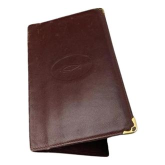 Cartier Pre-owned Vintage Patent Leather Case - Femme - Pre-owned - Brun - Taille: ONE Size
