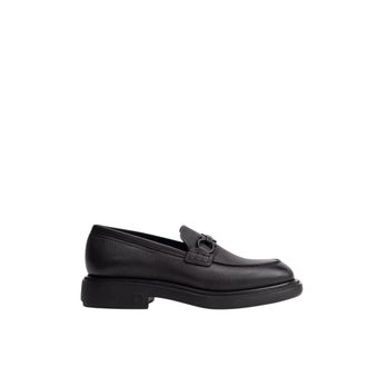 Ferragamo Gancini verzierte Mokassin-Schuhe - - Shoes - Herren - Schwarzk - 42 1/2 EU