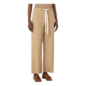 Max Mara Damen, Hosen, Beige, MGr&ouml;&szlig;e