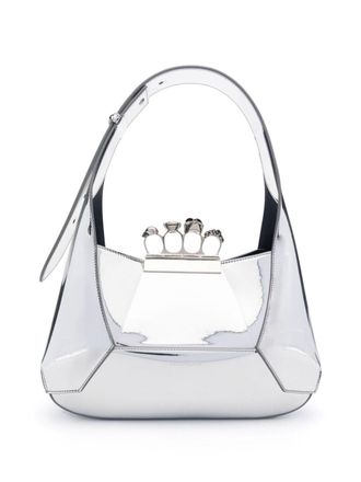 Alexander McQueen sac porté épaule Jewelled - Argent