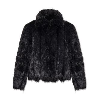 Balenciaga Kunstpelz - - Jackets - Damen - Schwarzk - XS