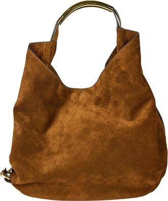 Moschino Femme, Sacs, Brun, Taille: ONE Size Handle Me Hobo Bag