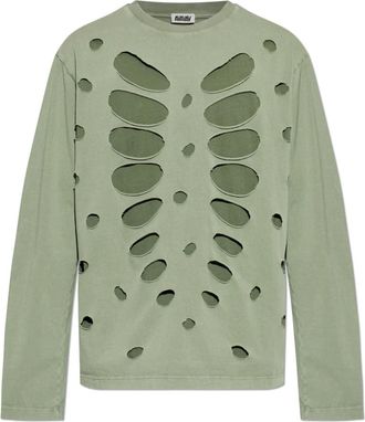 Avavav Avavav, Homme, Tops, Vert, Taille: XL T-Shirt Effet Vintage