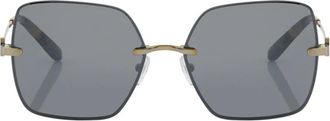 Tory Burch Randlose Sonnenbrille - - Accessories - Damen - Gelb - ONE SIZE
