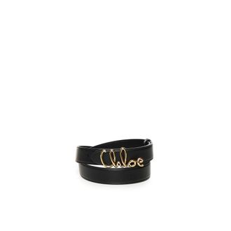 Chlo&eacute; Femme, Accessoires, Noir, Taille: M Iconic Belt