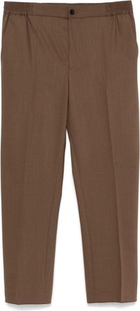 HUGO BOSS Hose mit elastischem Bund - Braun