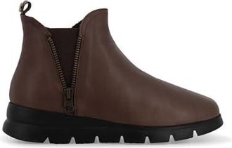 Melluso Bottines femme en cuir souple marron 055006z, marron, 41 EU