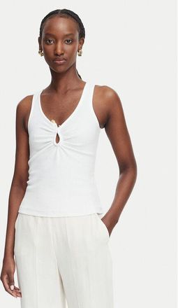 Bardot Bardot Top Mason 60462TB Wei&szlig; Slim Fit