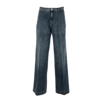 Nine In The Morning Denim Palazzo Jeans - - Jeans - Damen - Blau - W29