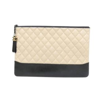 Chanel Sac &agrave; main vintage doccasion - Femme - Pre-owned - Beige - Taille: ONE Size