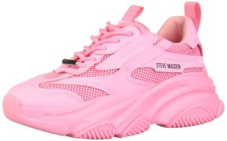 Steve Madden Damen Possession Sneaker, Knallpink (Hot Pink), 36 EU