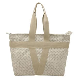 Bottega Veneta Pre-owned Intrecciato Scorpito Gummi-Tote Bag - - Pre-owned - Herren - Beige - ONE SIZE